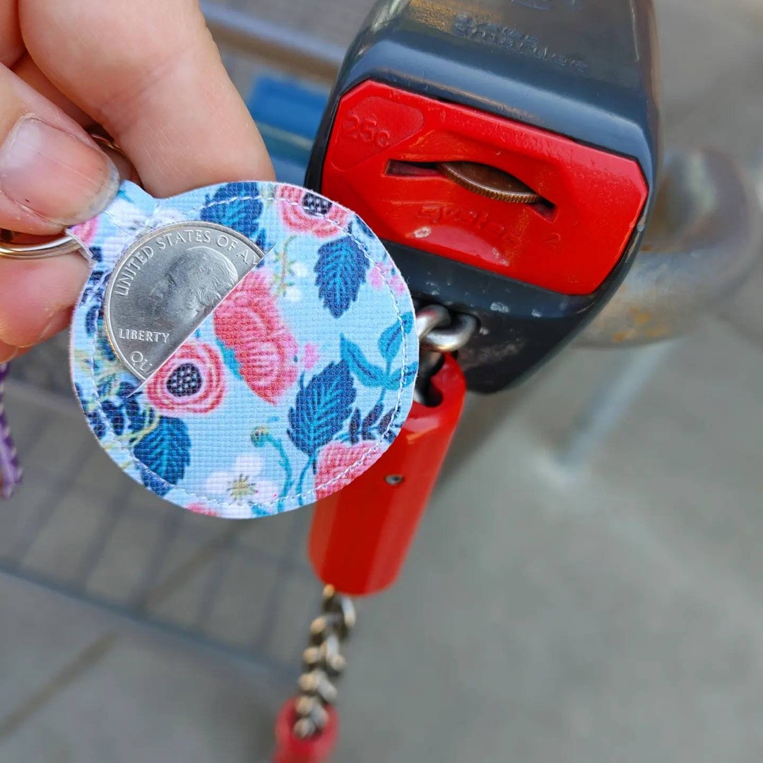 Quarter Keeper Keychain | Aldi's Quarter Holder | Cart Quarter | FREE ...