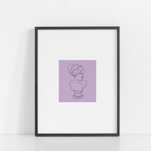 Printable Greek Sculpture Art Print, Instant Download, Exclusive Bold ...