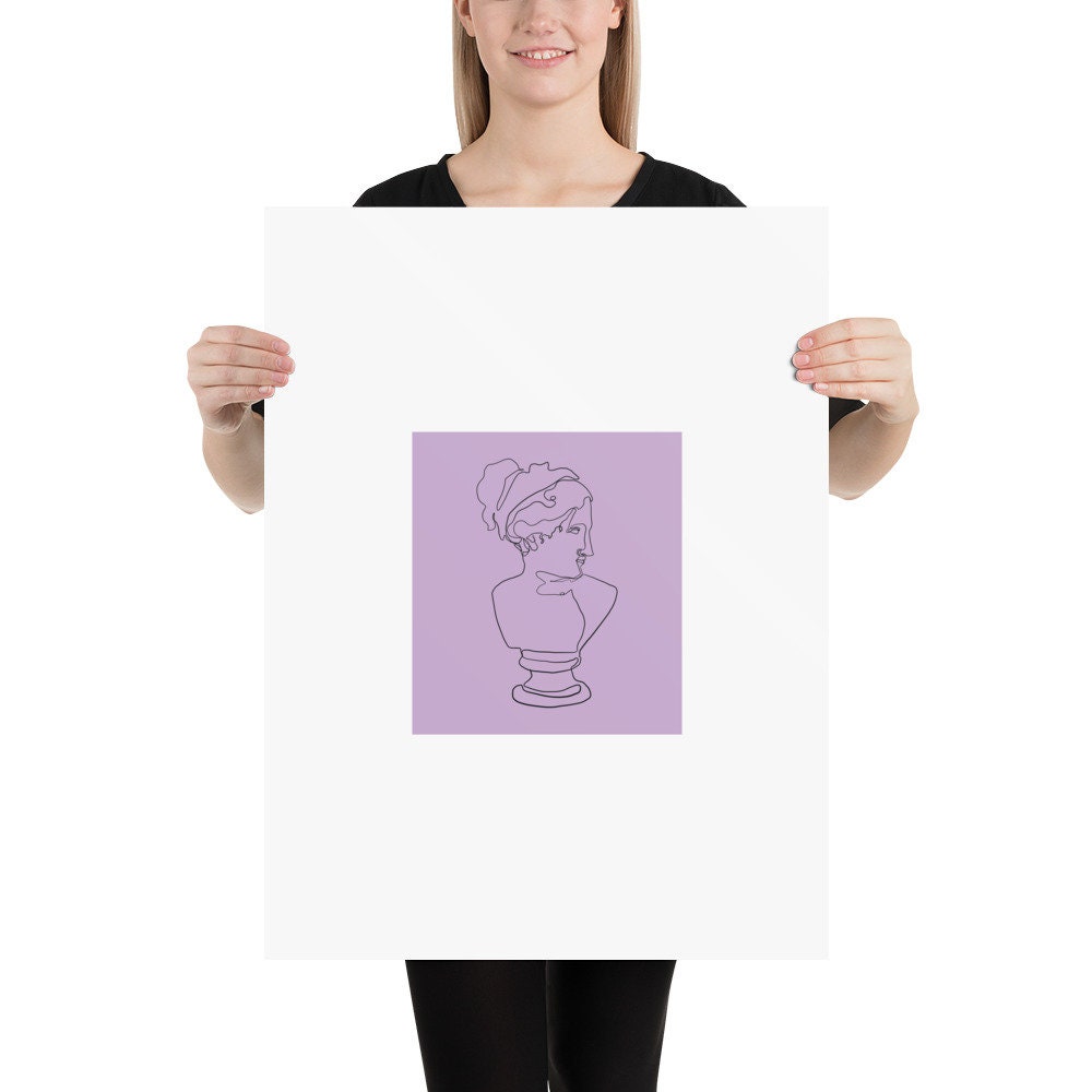 Printable Greek Sculpture Art Print, Instant Download, Exclusive Bold ...
