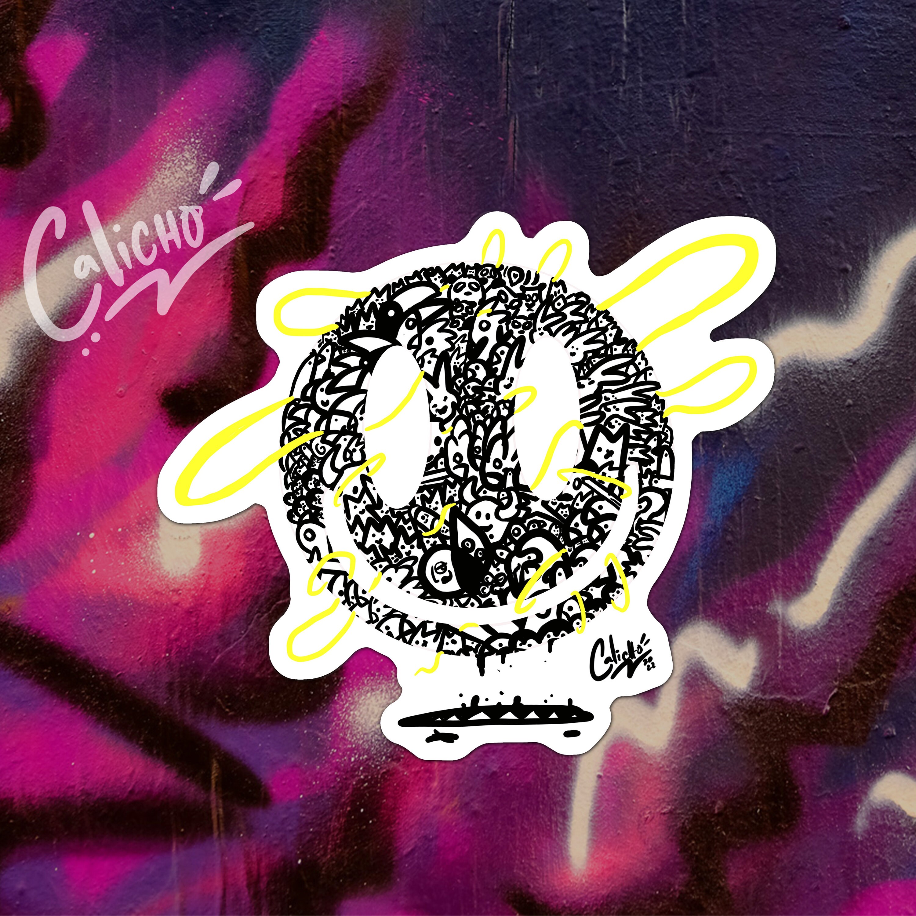 Happy Jungle Die Cut Sticker - Etsy