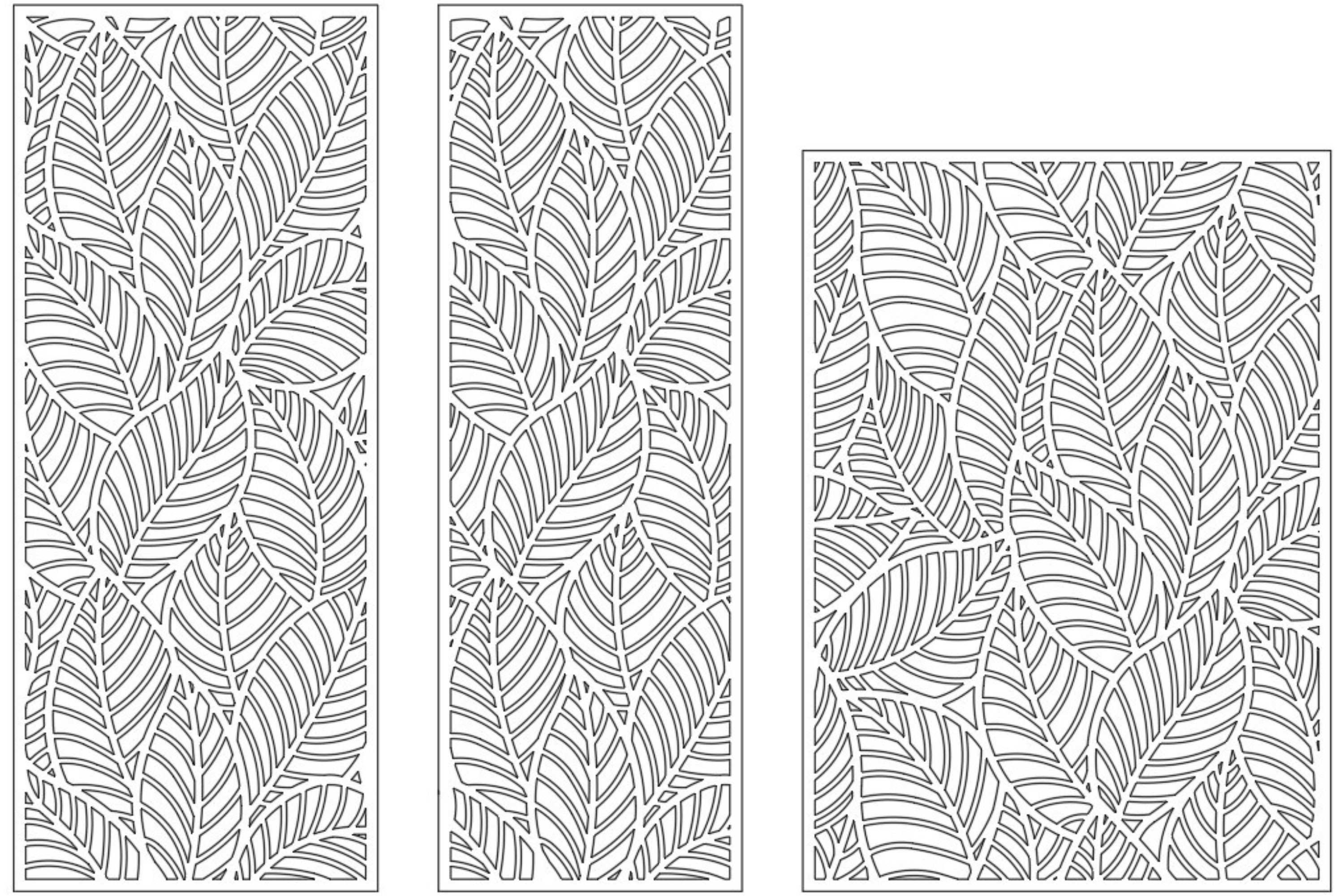 Panel 002 Vector Files,laser,plasma,cutting.cnc Digital Files Ai,pdf ...