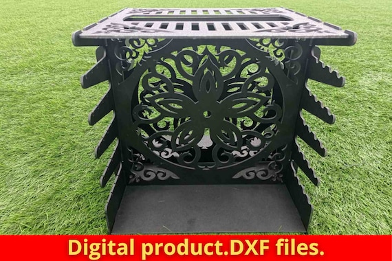 Сharcoal Fired Vertical Shawarma Kebab Grill DXFSVG Files for | Etsy