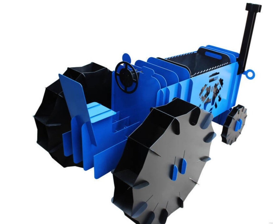 Tractor BBQ Cnc Animal Templates Flower Stand Cnc Laser and - Etsy