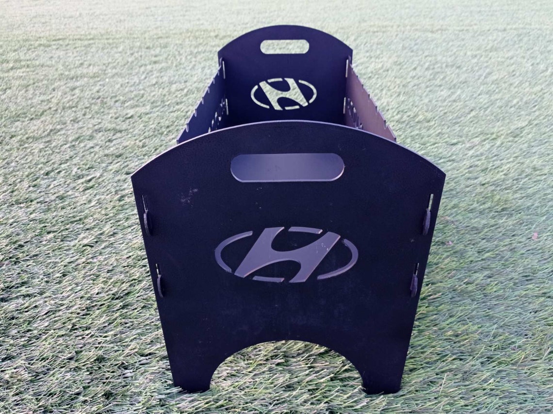 Fire Pit With Fire, Grill DXF Files for Plasma, Laser, CNC, Fire Pit ...