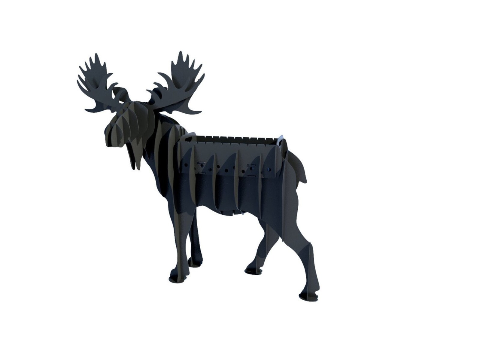 Elk BBQ Cnc Animal Templates, Flower Stand, Cnc Laser and Plasma ...