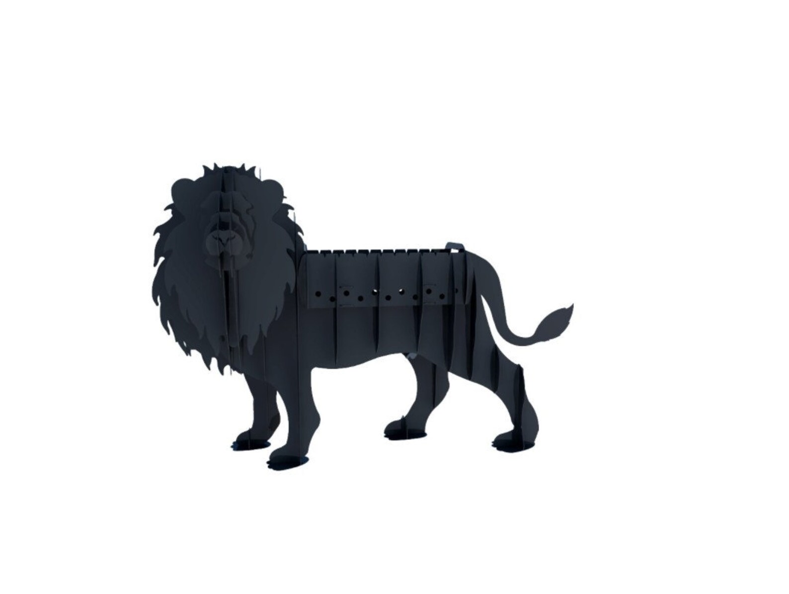 LION BBQ Cnc Animal Templates Flower Stand Cnc Laser and - Etsy