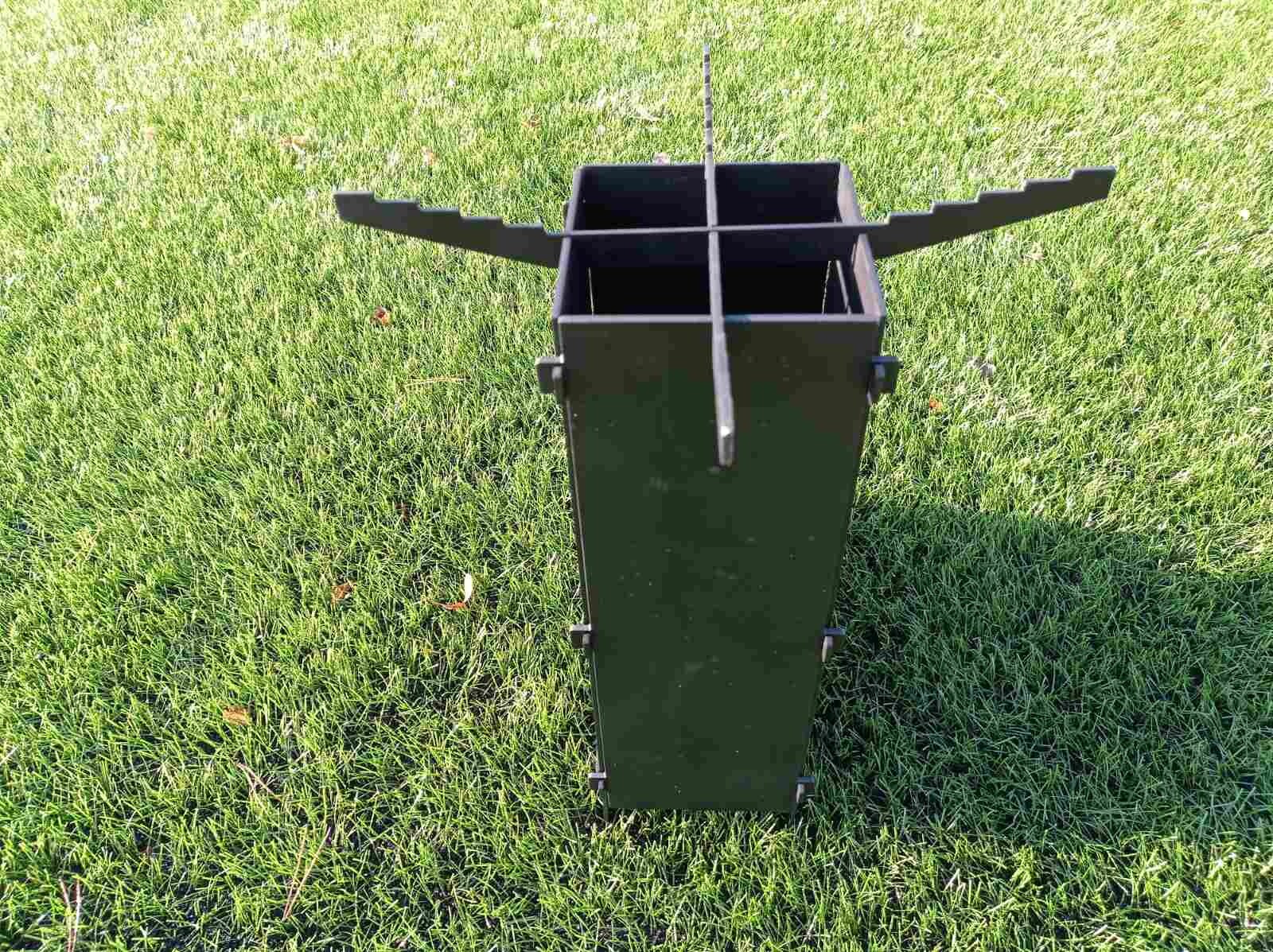 Rocket Stove Midlle Size,fire Pit,mangal BBQ Barbecue Dxf,svg Files for ...