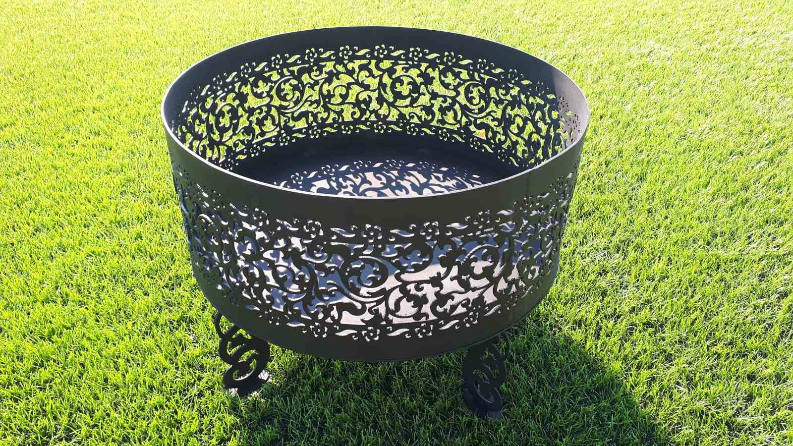 Fire Bowl DXF File Cnc Laser and Plasma Cutting Plan.v2 - Etsy