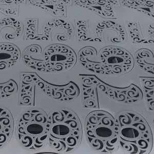 Numbers DXF,SVG,EPS Bundle,file for Cricut, Silhouette, Svg Cut File ...