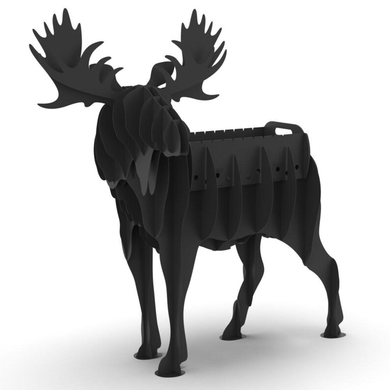 Elk BBQ Cnc Animal Templates, Flower Stand, Cnc Laser and Plasma ...