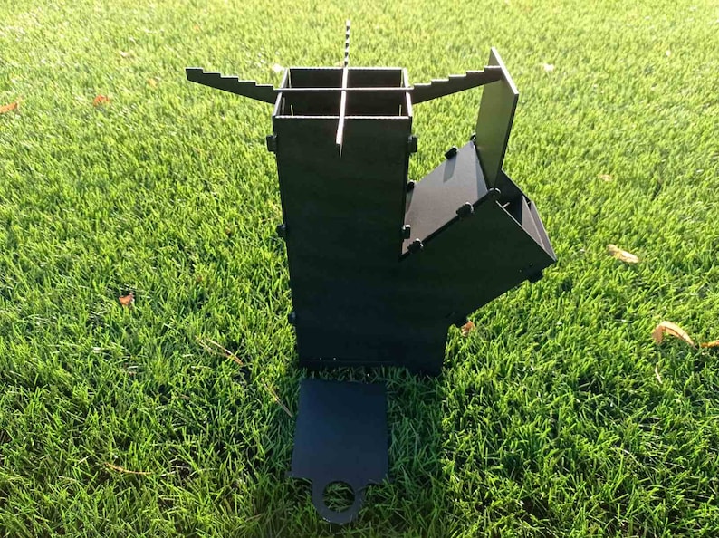 Rocket Stove Small Size Fire Pitmangal BBQ Barbecue Dxfsvg - Etsy
