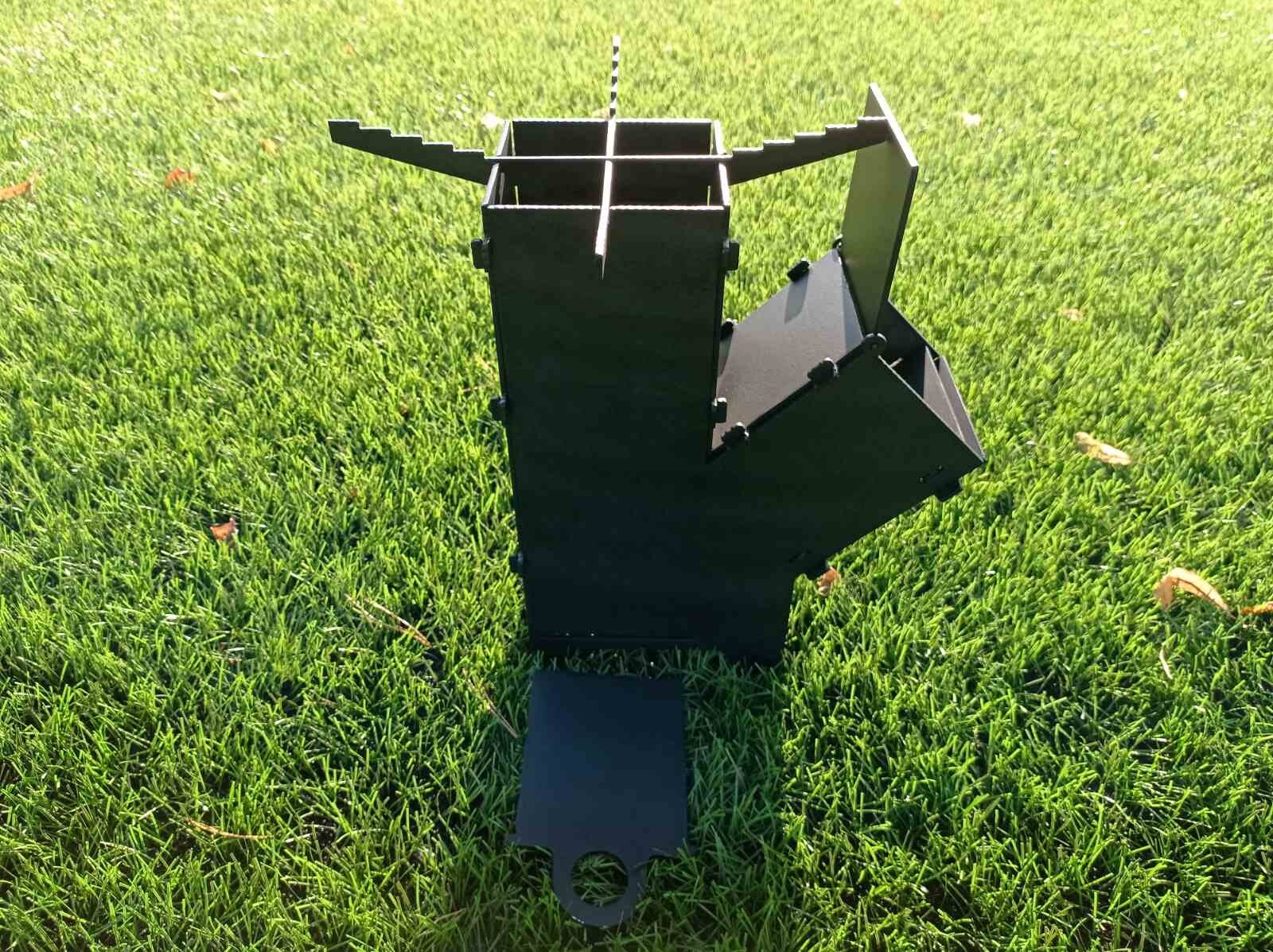 Rocket Stove Small Size, Fire Pit,mangal BBQ Barbecue Dxf,svg Files for ...