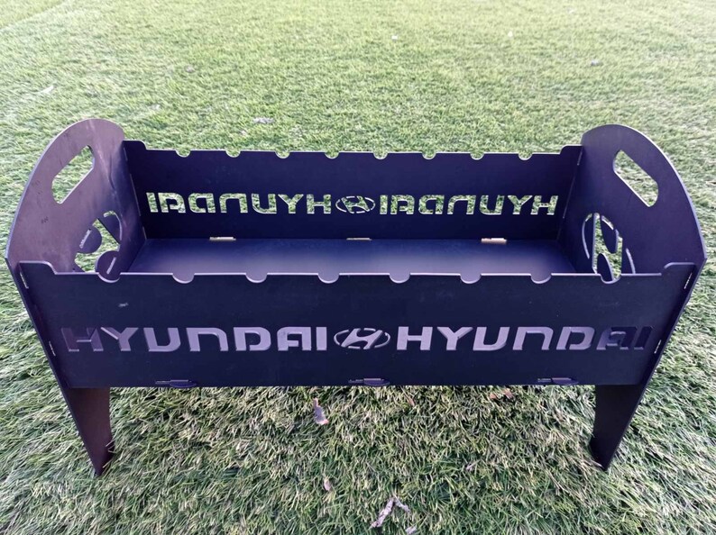 Fire Pit With Fire, Grill DXF Files for Plasma, Laser, CNC, Fire Pit ...