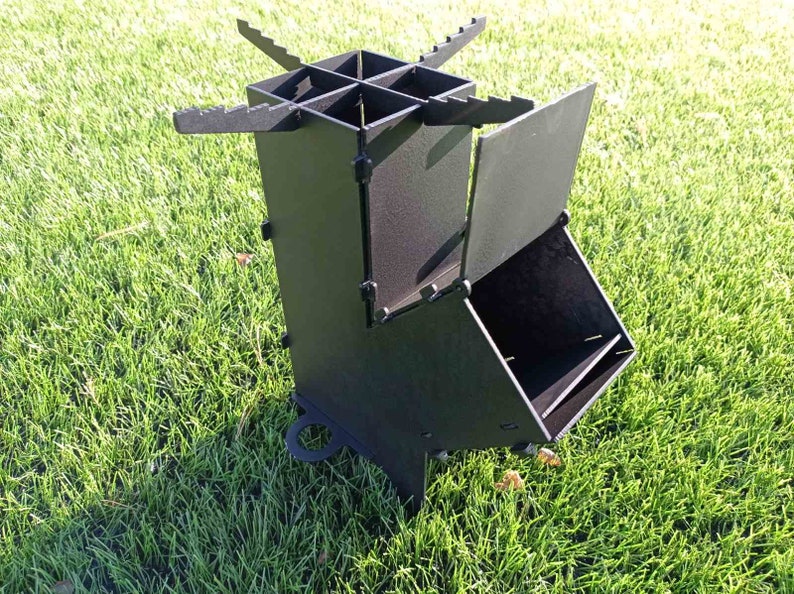Rocket Stove Small Size Fire Pitmangal BBQ Barbecue Dxfsvg - Etsy