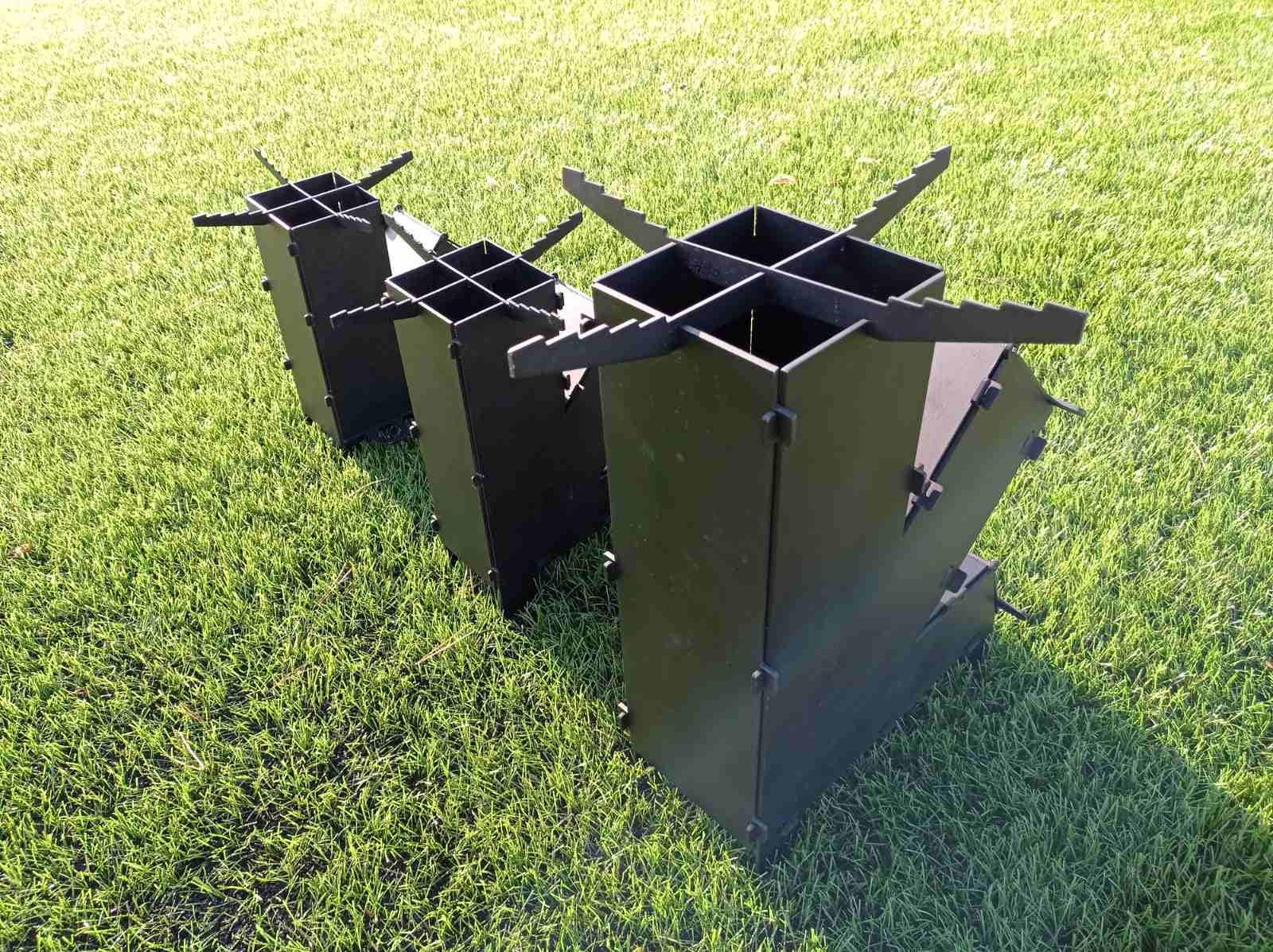 Bundle 3 Pcs.rocket Stove,fire Pit,mangal BBQ Barbecue Dxf,svg Files ...