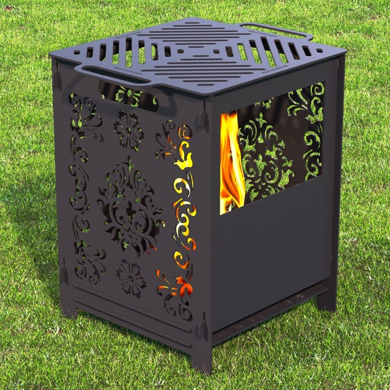 Fire Pit BBQ Barbecue Dxf Files for - Etsy