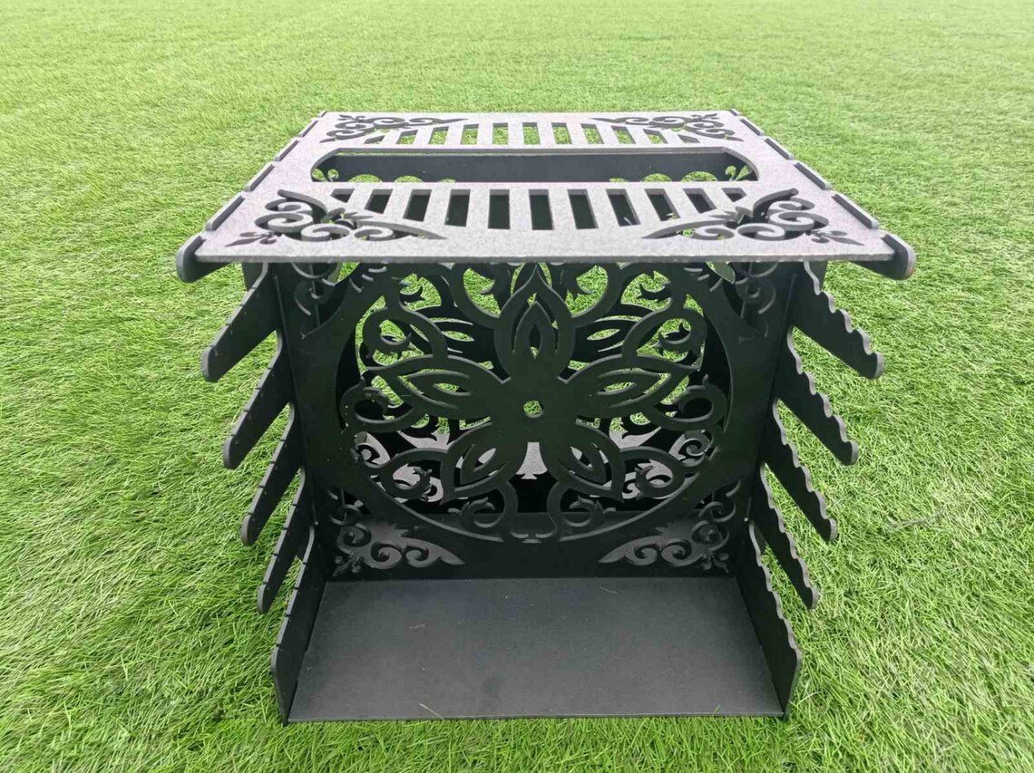 Сharcoal Fired Vertical Shawarma Kebab Grill DXFSVG Files for | Etsy