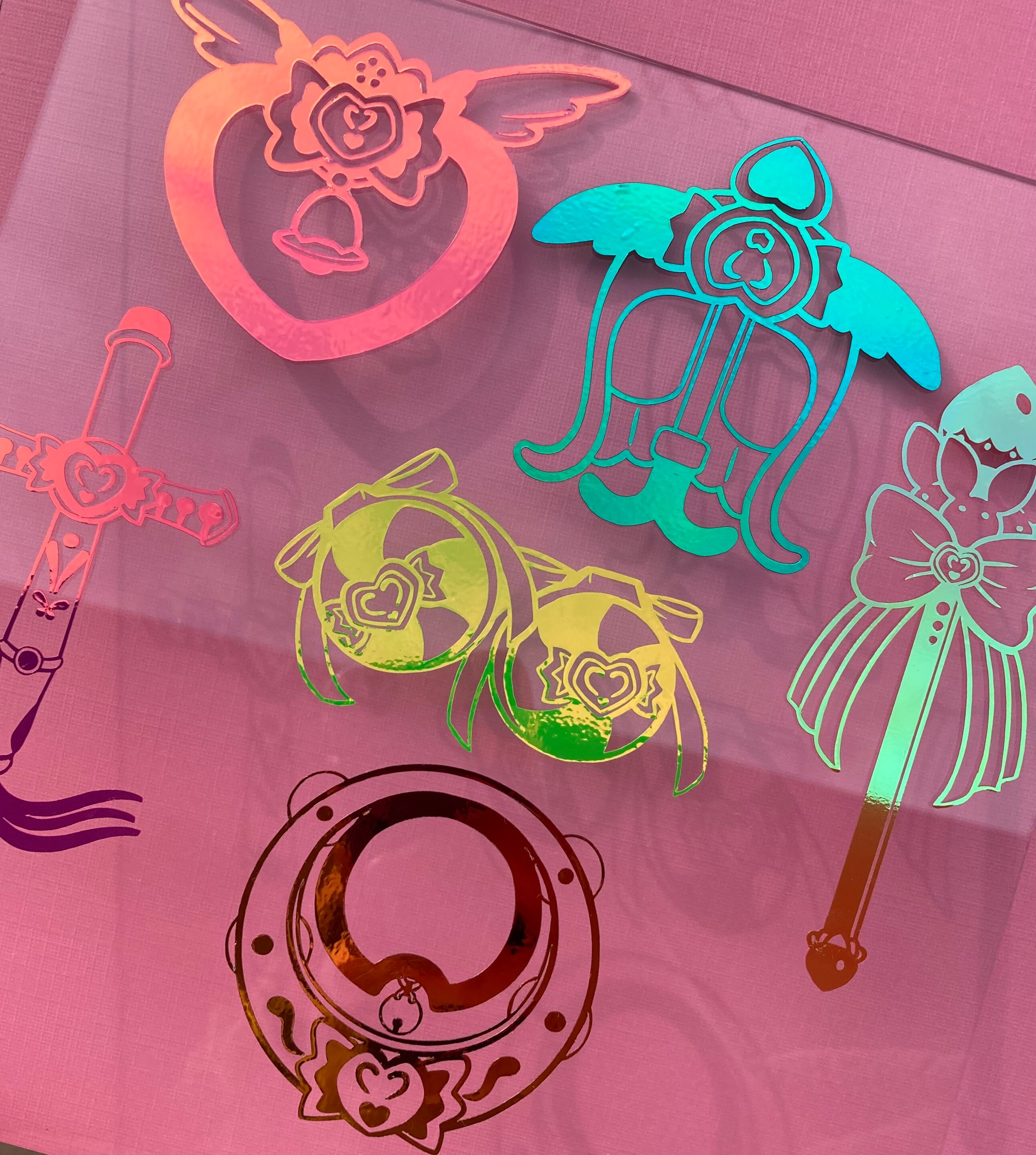 Tokyo Mew Mew Decals FULL SET multiple Finish Options - Etsy