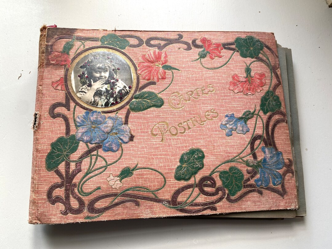 NEW STOCK Large Vintage Scruffy French Postcard Photograph Empty ...