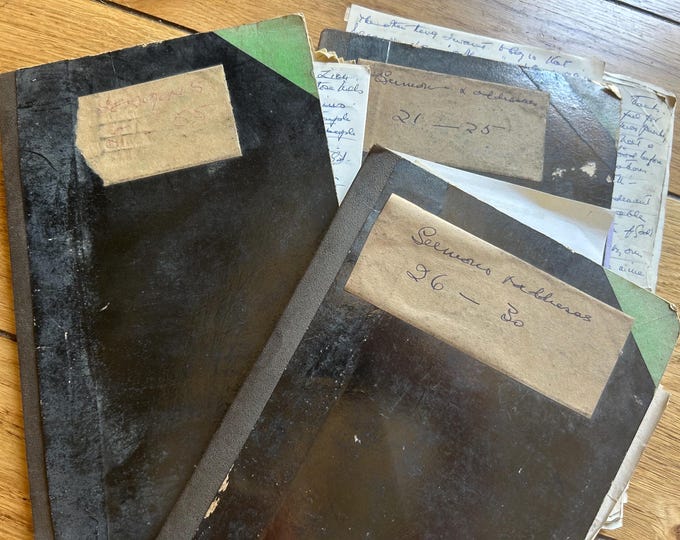 NEW STOCK Unusual Large Collection of 3 Books Notebook Full of English ...