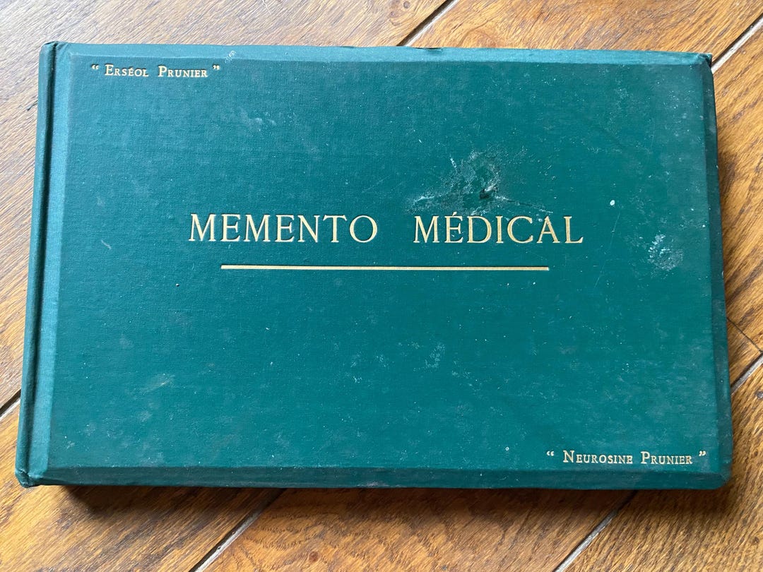 NEW STOCK Large Antique 1900’s French Medical Unused Ledgers Accounts ...