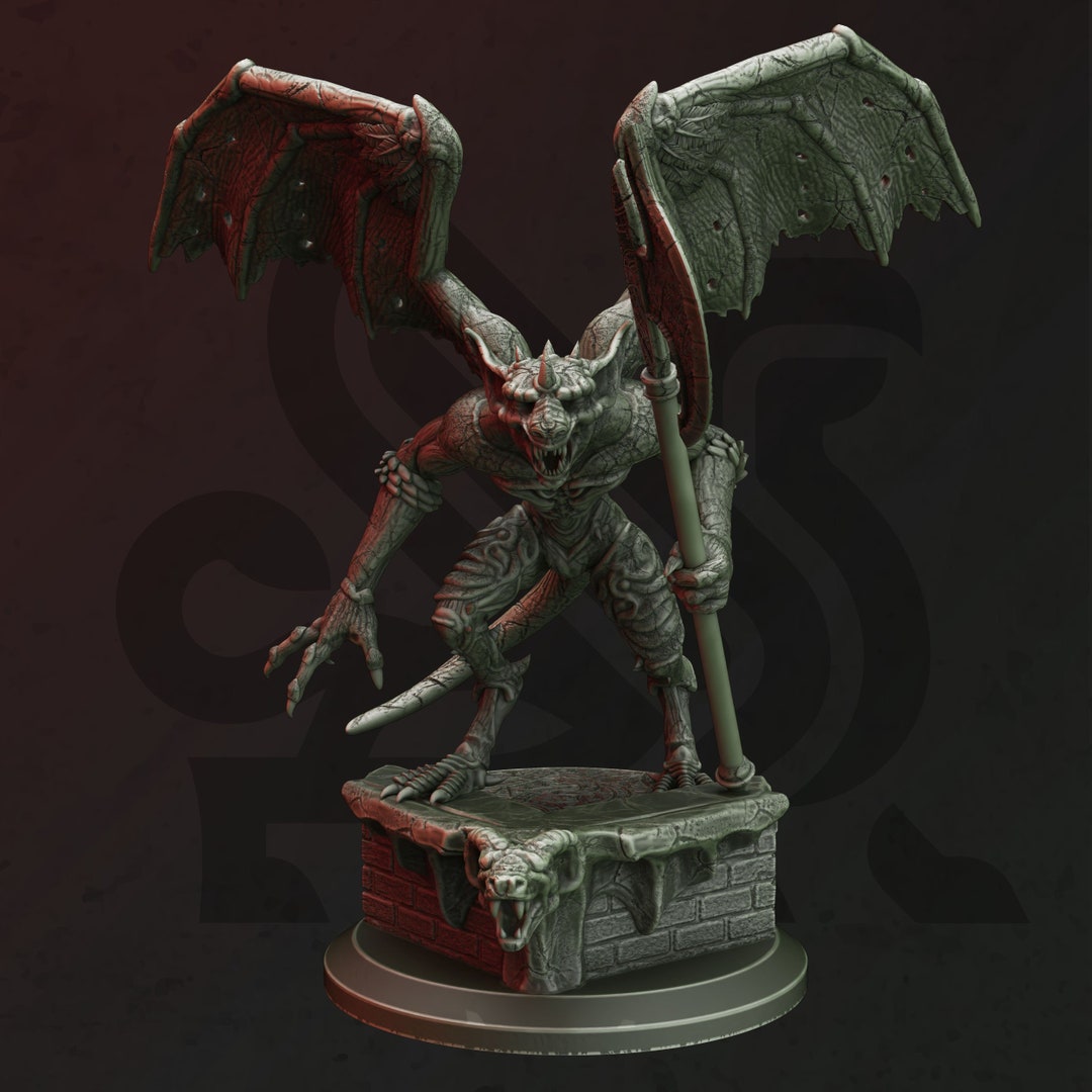 Artyr - Belfrian Gargoyle • Blood From Stone • DM Stash • 3D Printed ...
