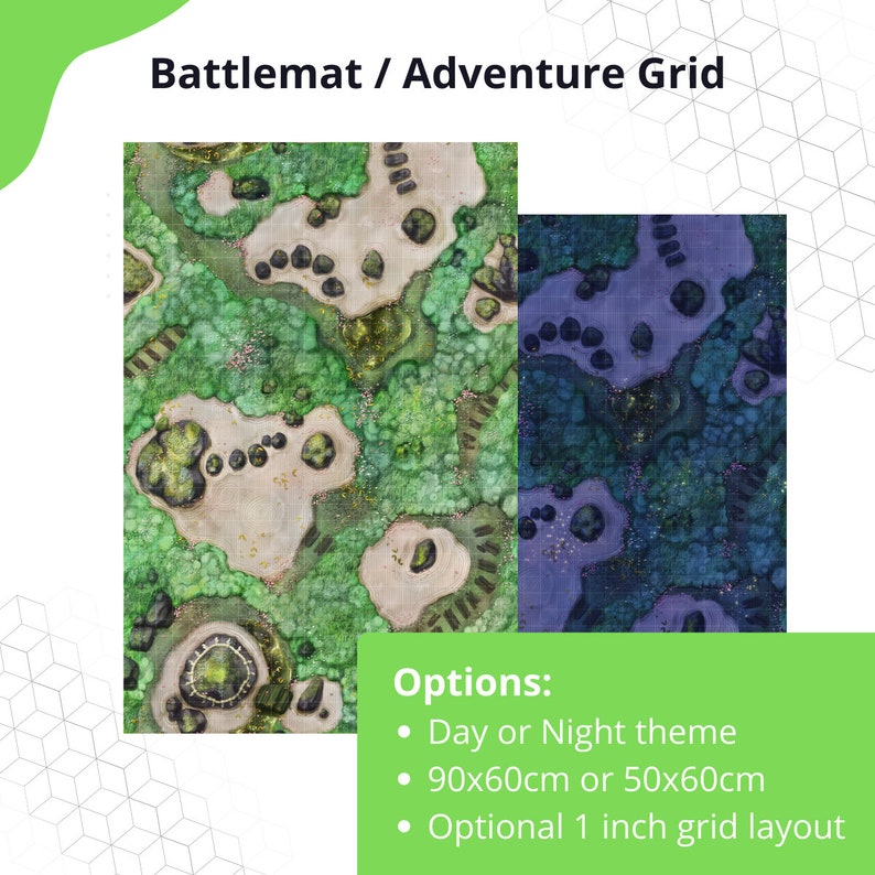 Oriental Bliss Battlemat / Adventure Grid Battle Maps Cast - Etsy