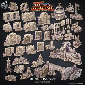 Dungeon Scatter Bits • Dungeon Set • Terrain Essentials • 3D Printed ...