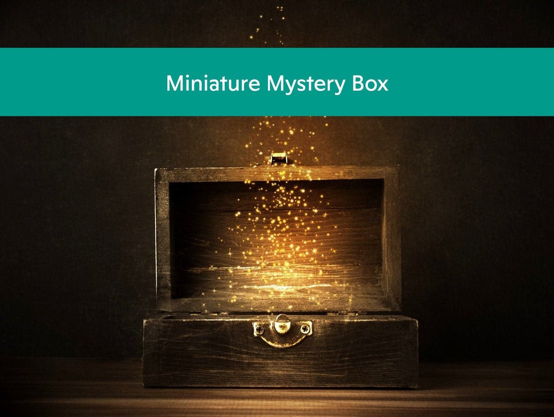 Miniature Mystery Box 3D Printed 32mm Tabletop Miniatures - Etsy