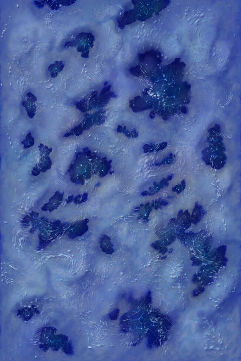 Frostlands Battlemat / Adventure Grid • Battle Maps • Cast 'n Play ...