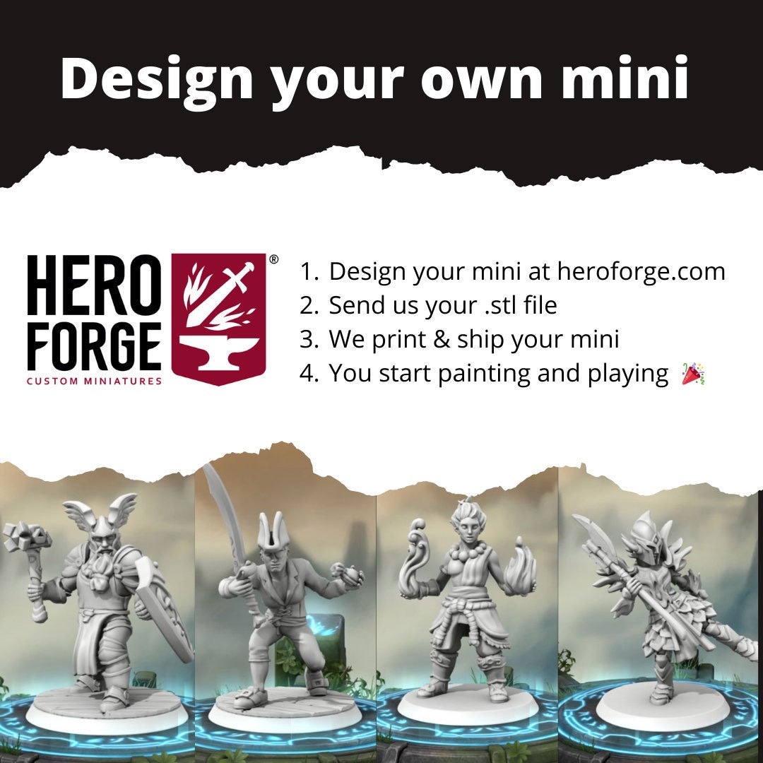 Hero Forge Custom Designed Miniatures Grove Guardian Grove Guardian 3D ...