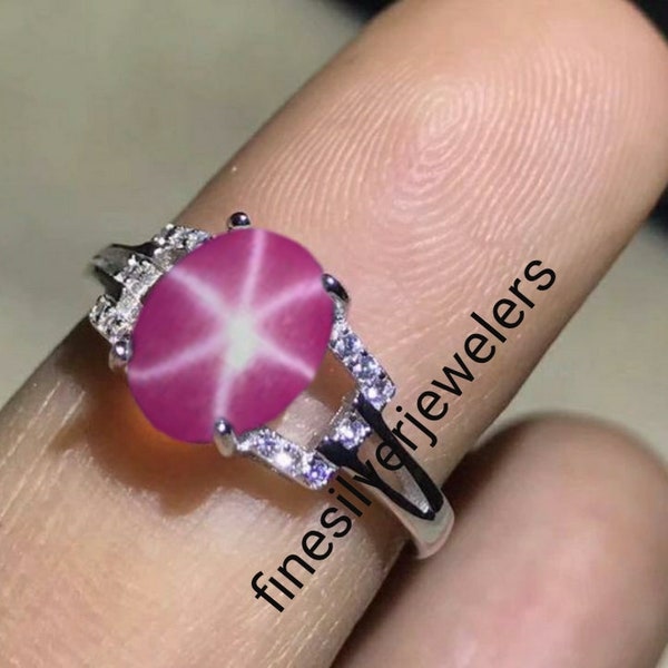 Star Ruby Ring - Etsy