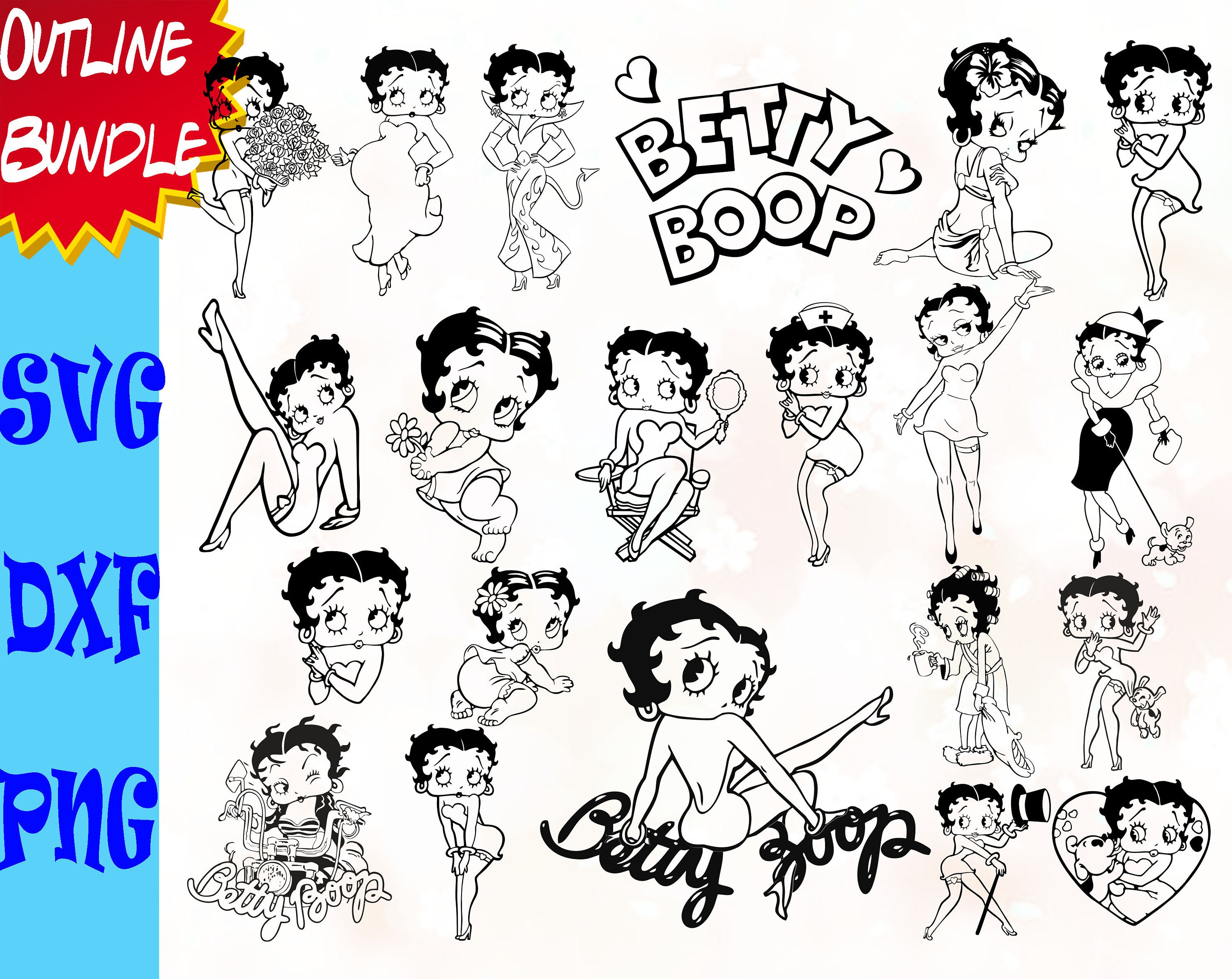 Betty boop svg files - blastrilo