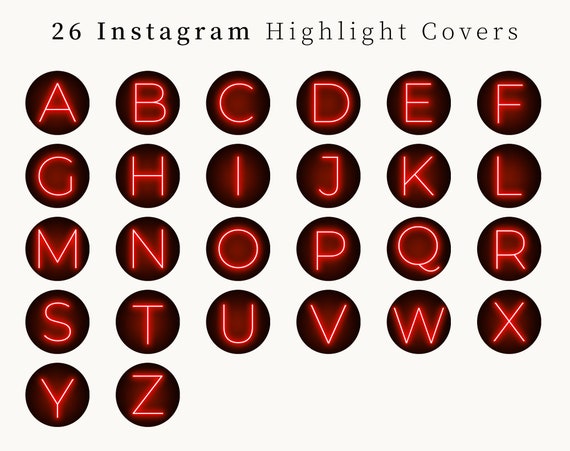 Alphabet Rates On Instagram