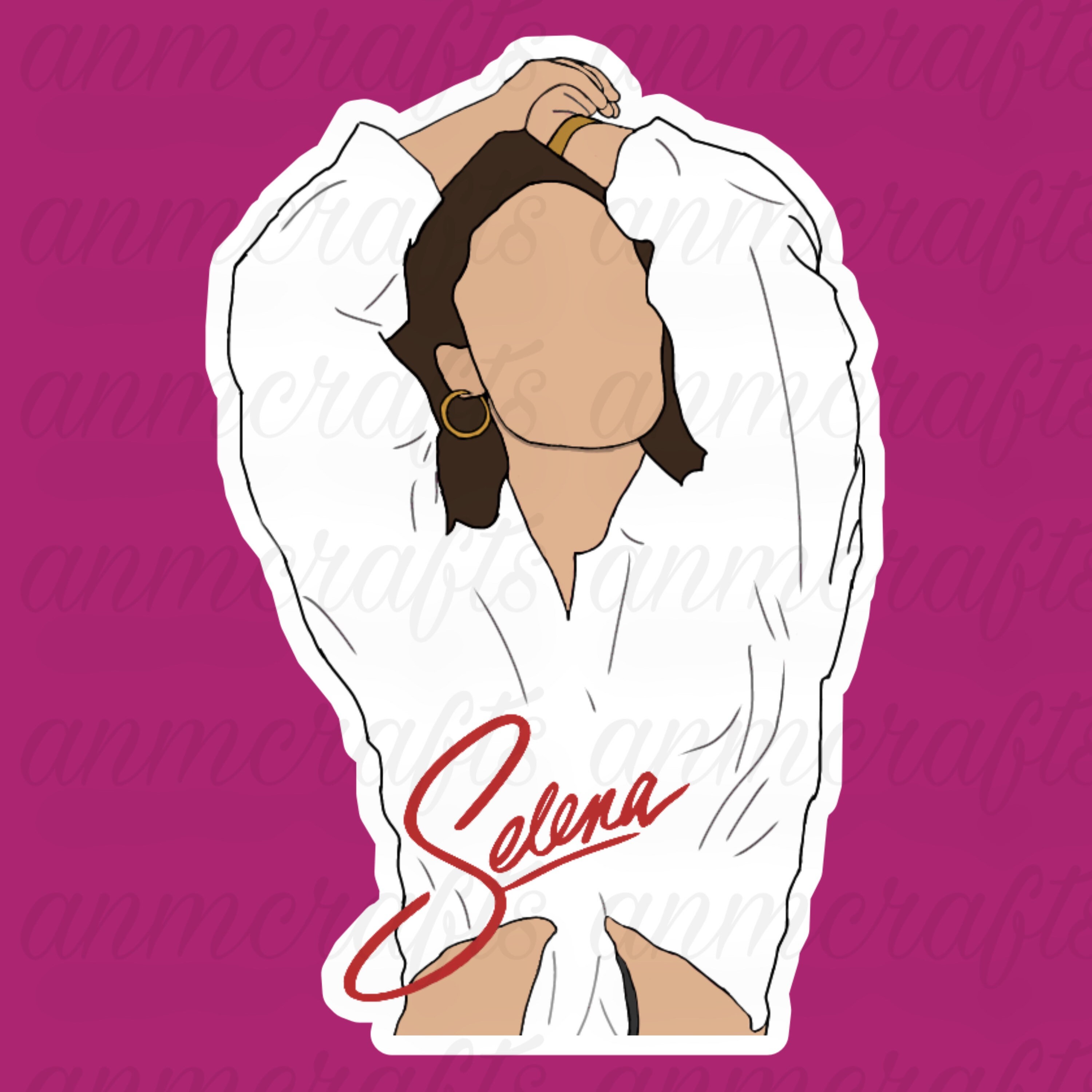 Selena Quintanilla Sticker | Etsy
