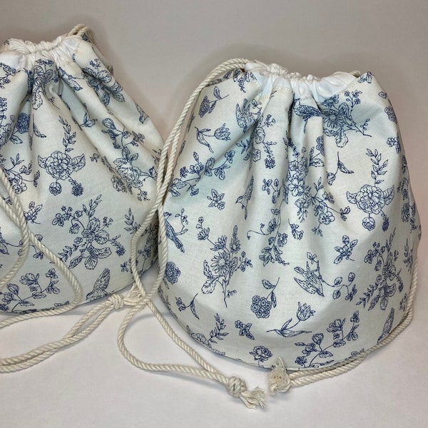 Round Drawstring Bag - Etsy