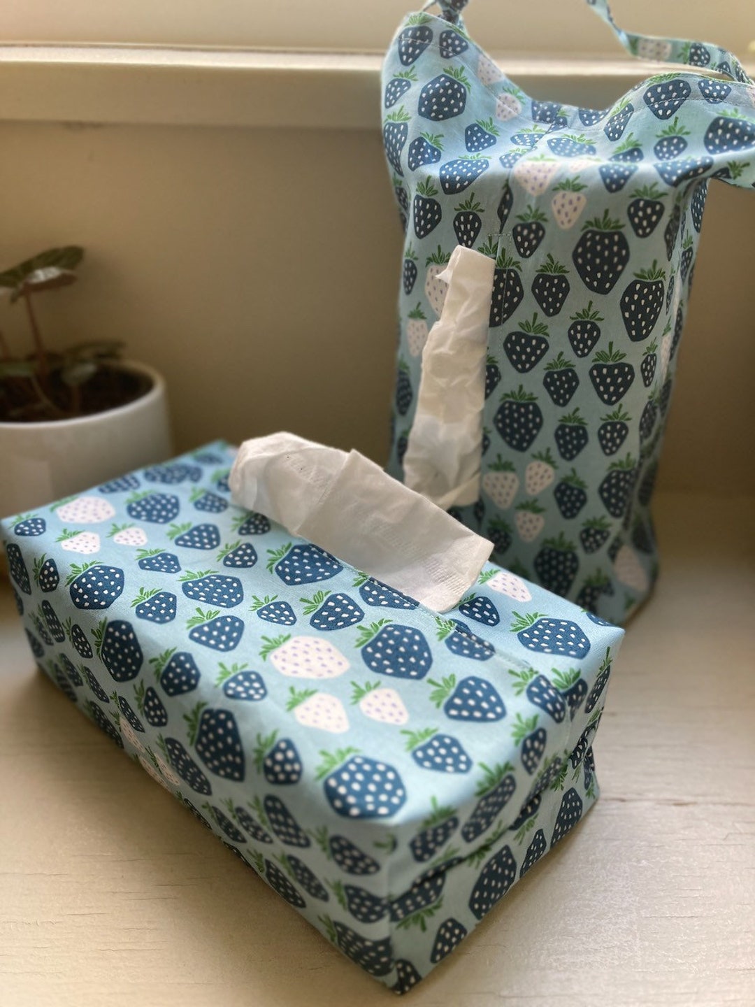 Hanging Tissue Box Holder Tissue Box Cover Tissue Box Holder - Etsy