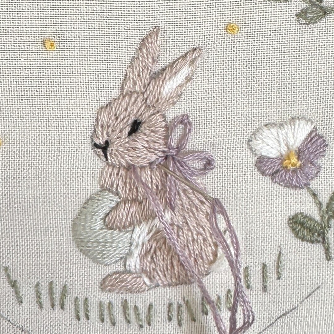 Embroidery Pattern Easter Bunny Hand Embroidery PDF Easter Egg ...