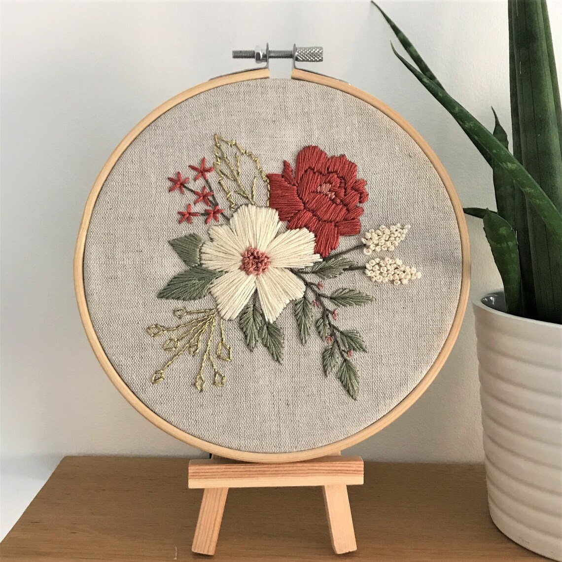 Flowers Hand Embroidery Pattern Floral Embroidery Pattern PDF - Etsy