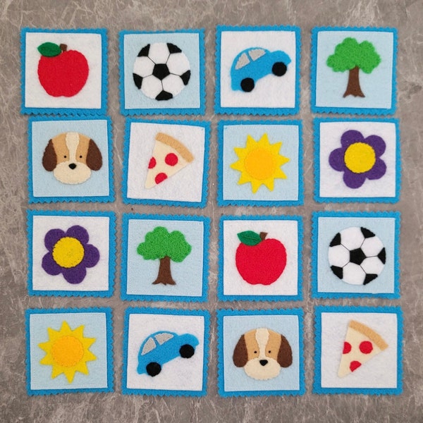Felt Matching Game - Etsy