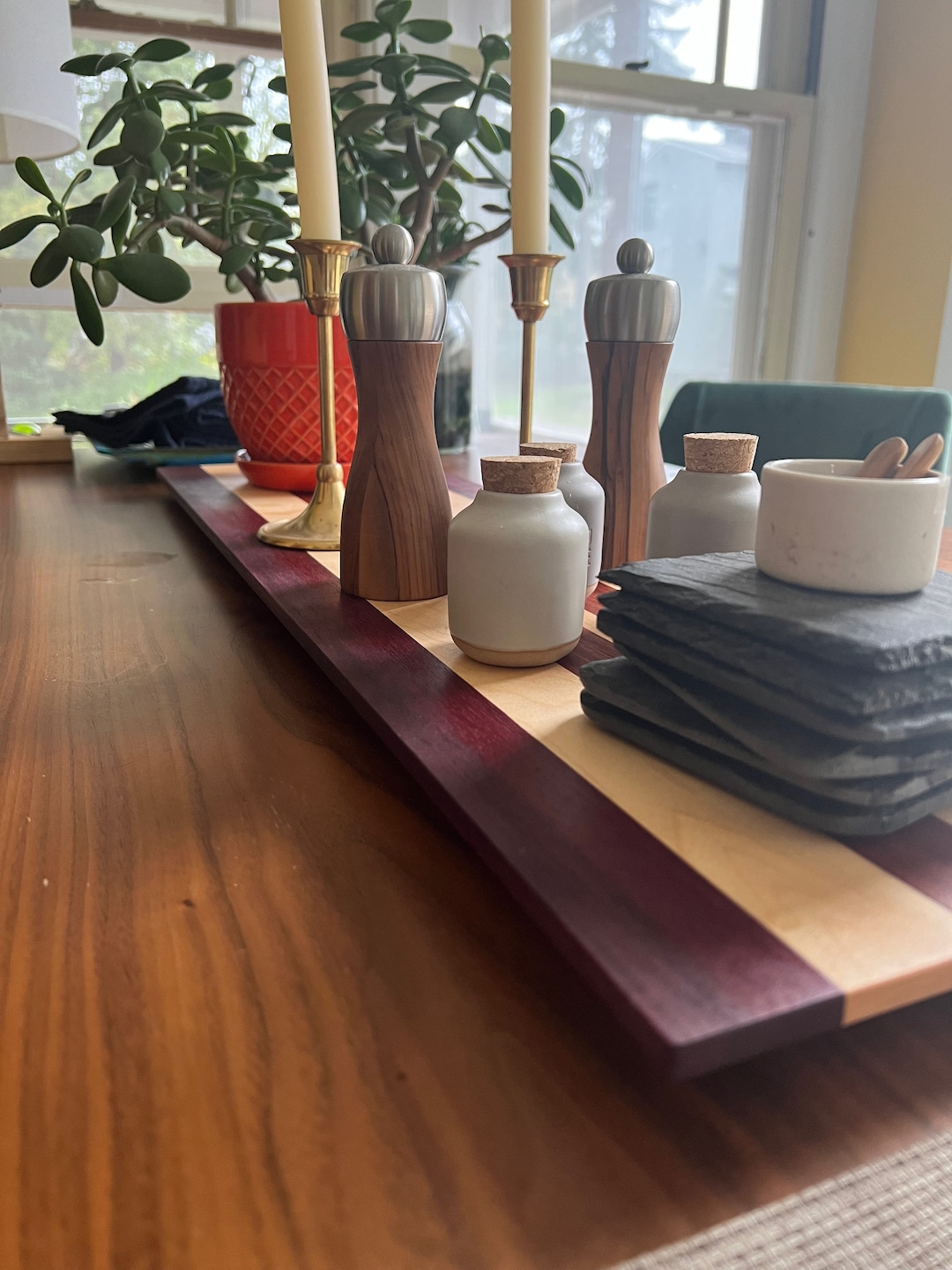 Custom Wooden Table Runner - Etsy