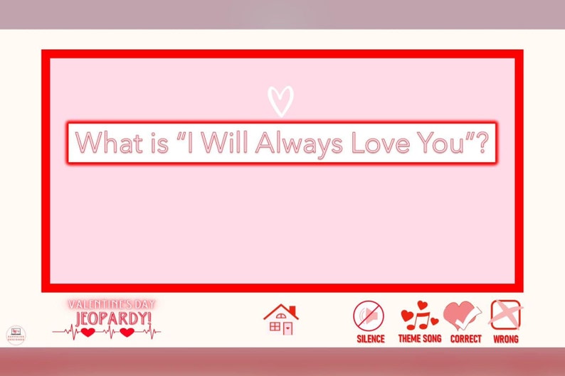 Valentine's Day Jeopardy! - Etsy