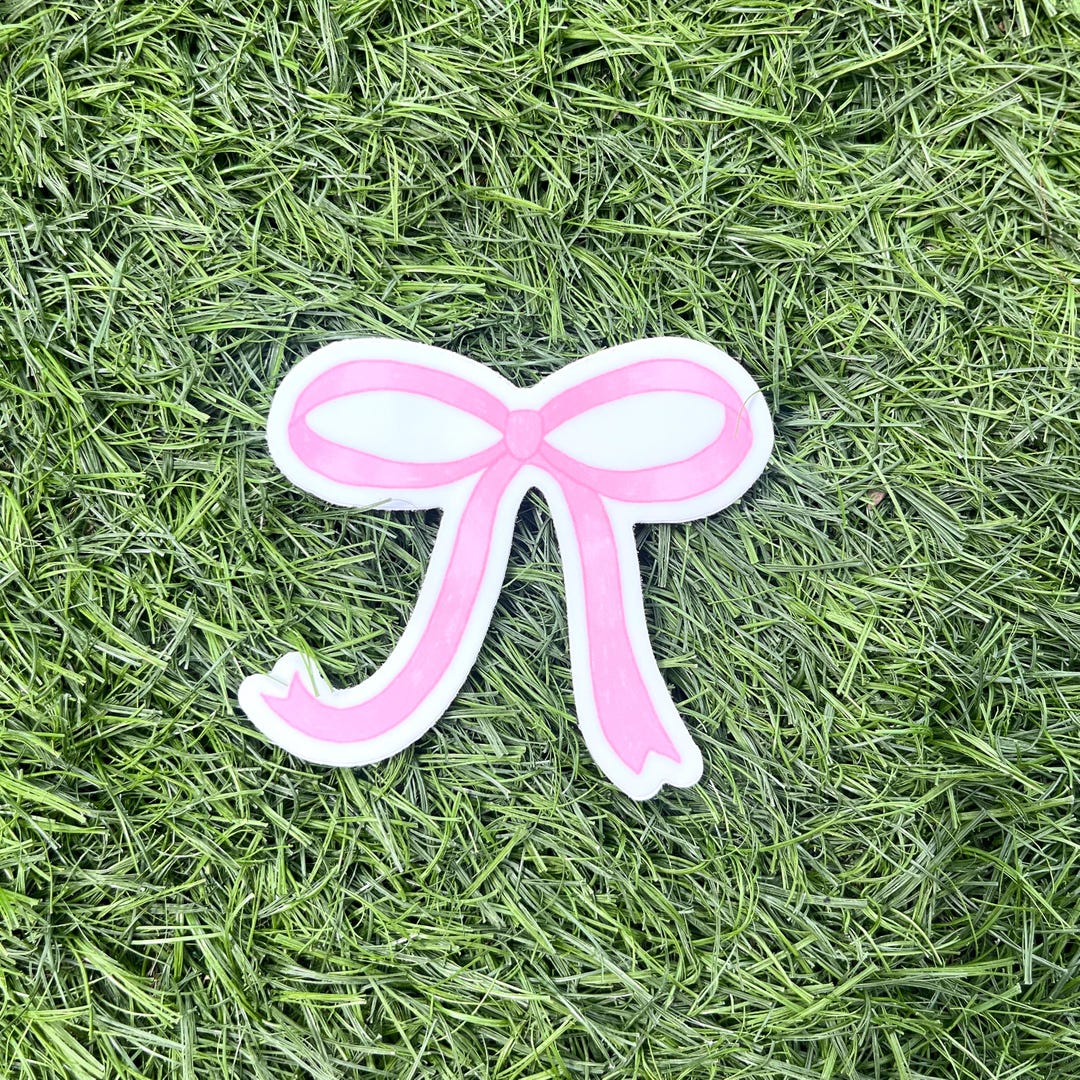 Bow Sticker - Etsy