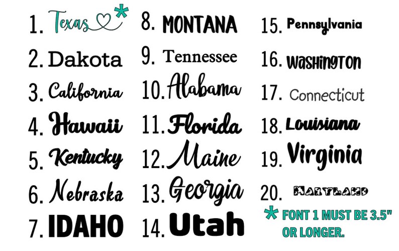 Name Decals Custom Decal for Party Kid's Name Decals - Etsy