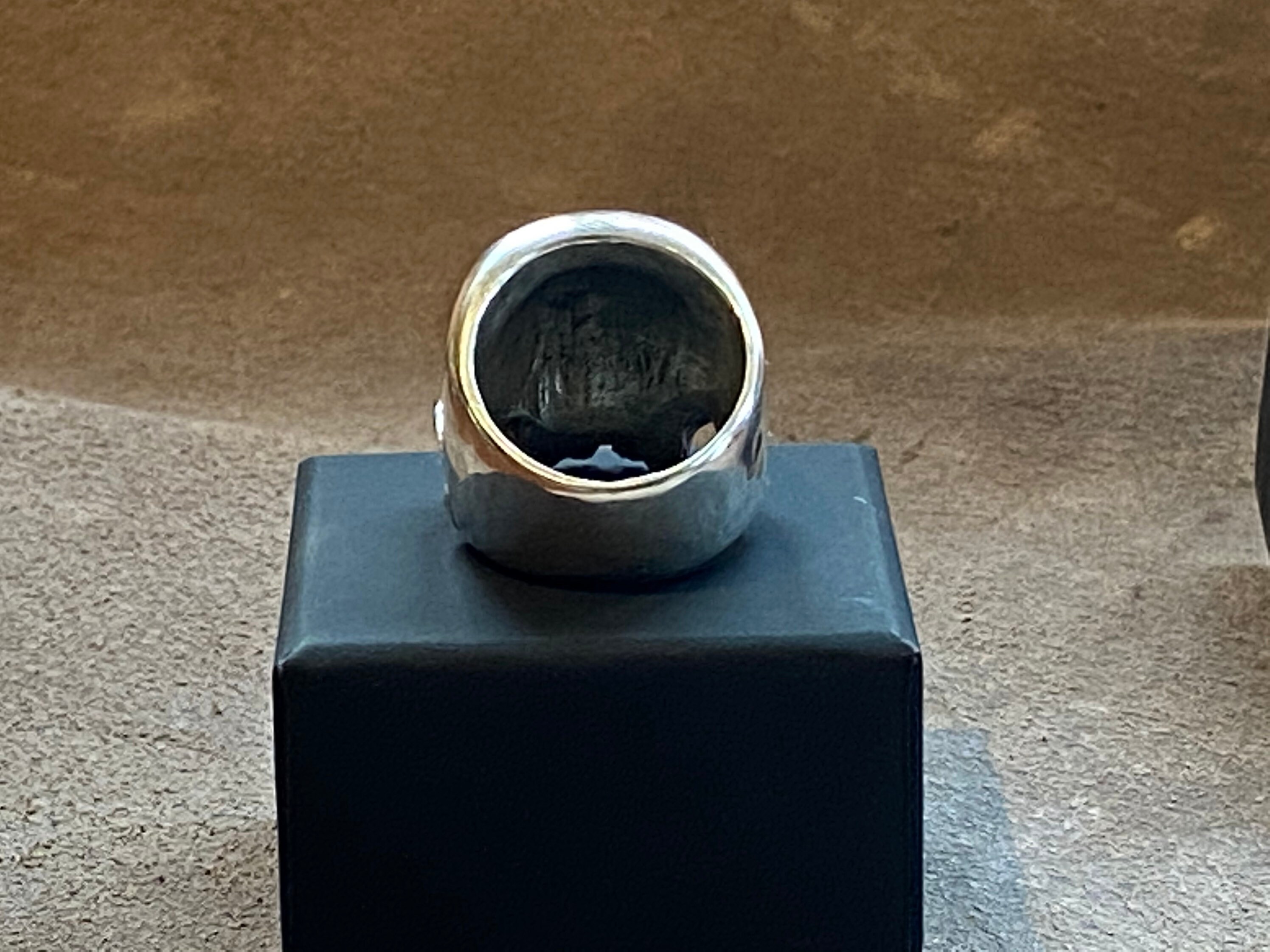 Half Skull Ring 3. Hand Made Solid Silver Skull Ring - Etsy