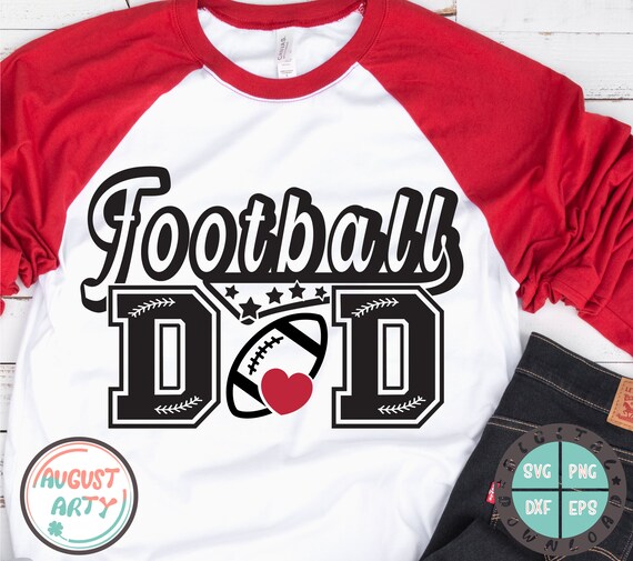 Football Dad Svgfootball Dad Pngfootball Fan Dad Football - Etsy