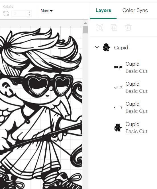Cool Cupid SVG PNG- Valentines Day Svg- Heart Glasses Cupid Design ...