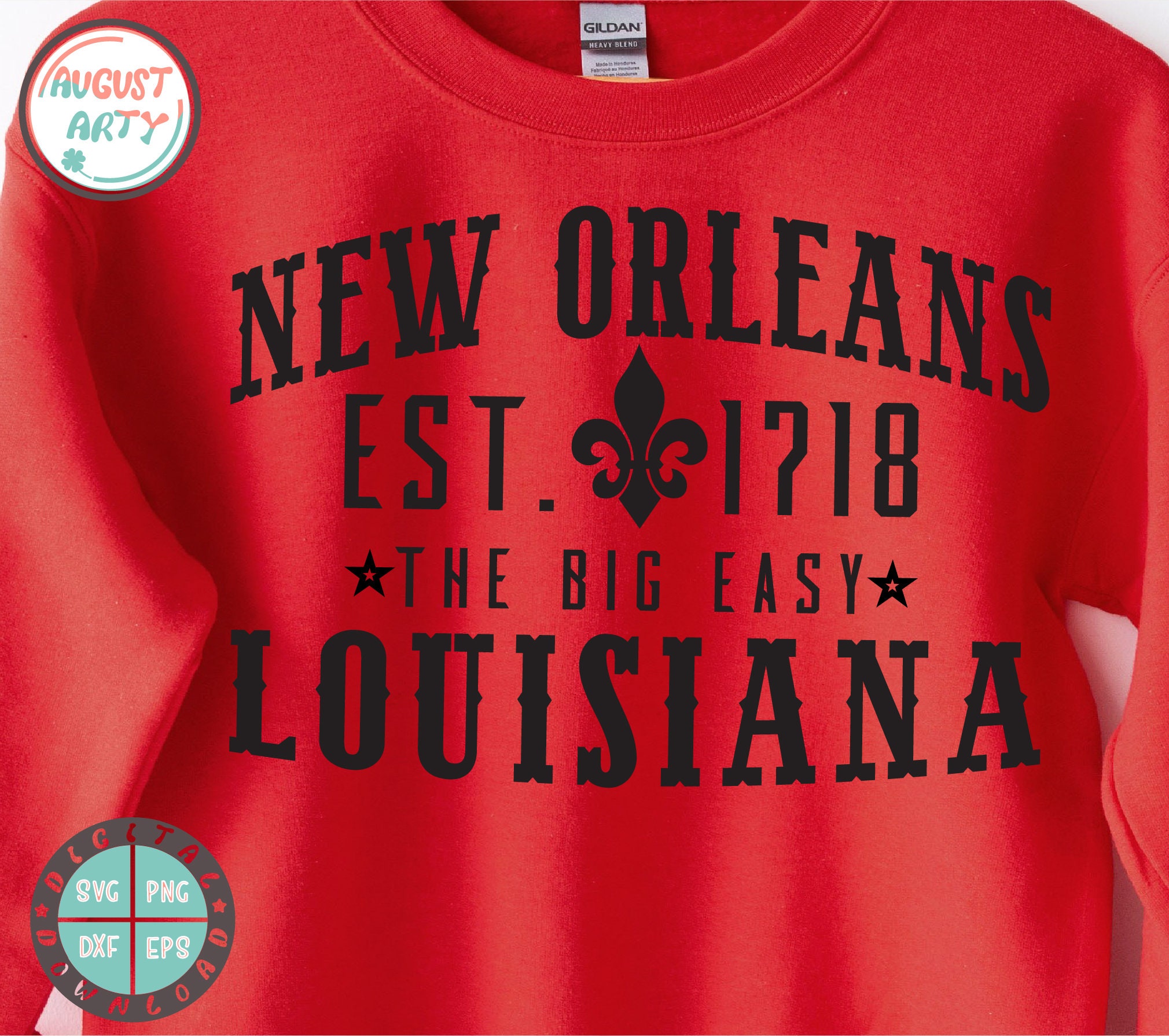 New Orleans EST.1718 Louisiana Svg,mardi Gras Parade Shirt Svg,big Easy ...