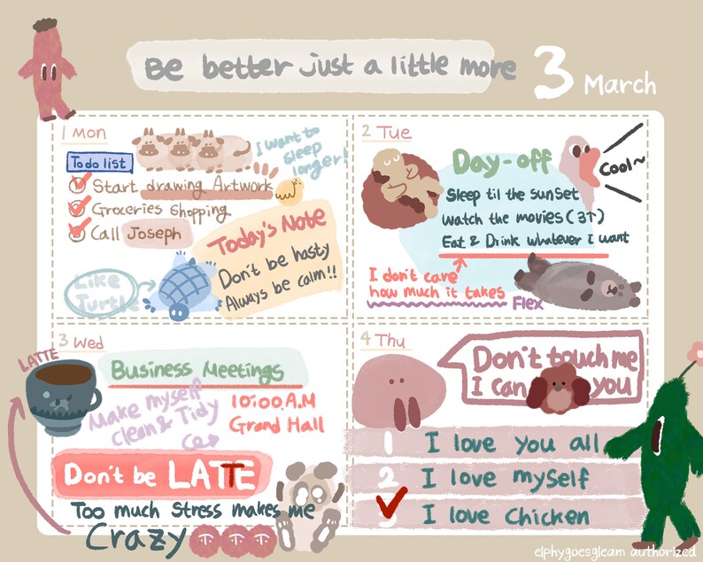 The animal Anymore Stickers Printable & Digital | Etsy