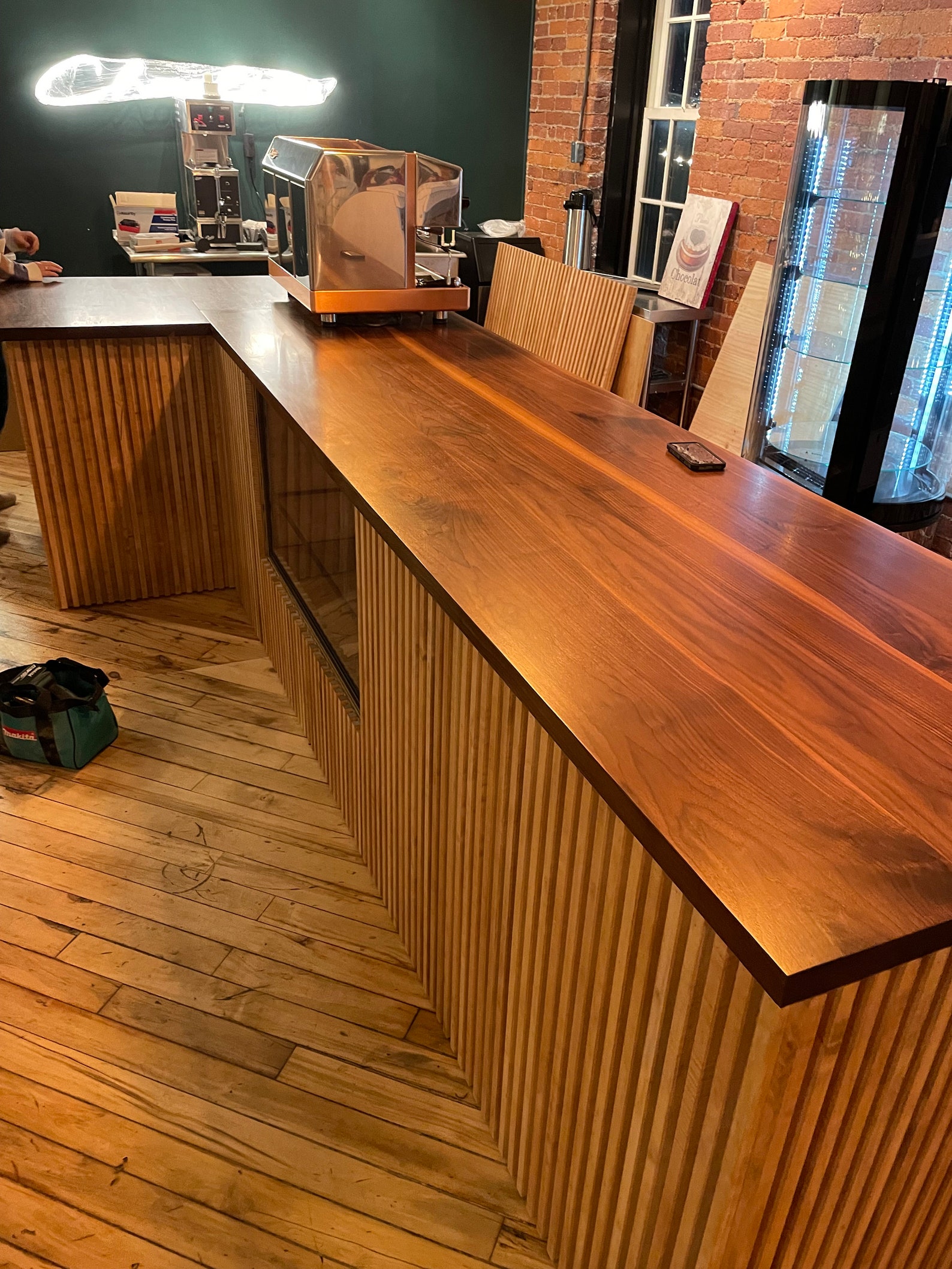 Commercial - Custom Hardwood Restaurant Bar Tops, Tables - Etsy